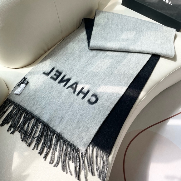 CHANEL | Accessories | Chanel Cashmere Scarf | Poshmark